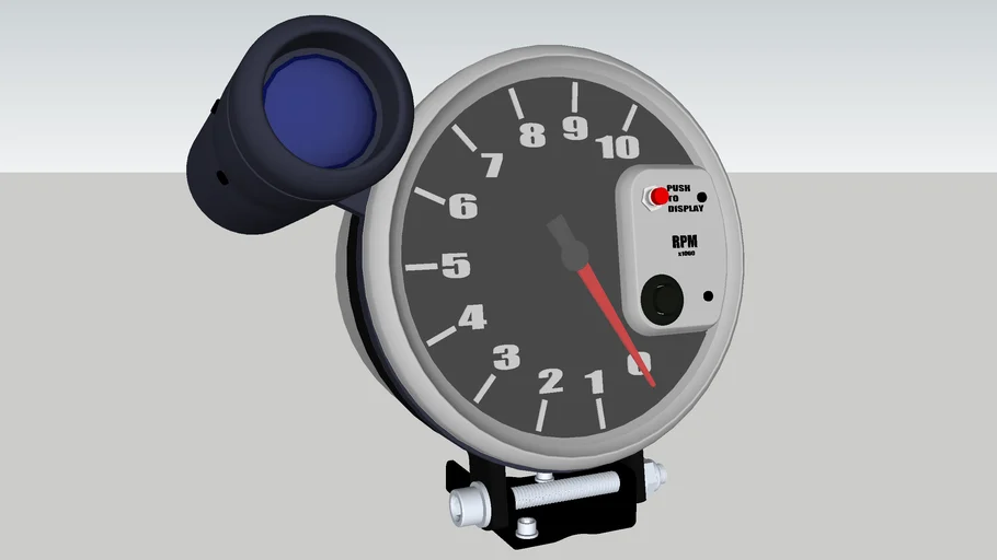 RPM gauge (high detailed!) | 3D Warehouse