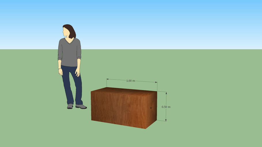 Acting cube Long | 3D Warehouse