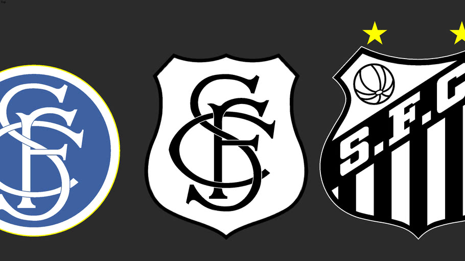 Logo Santos FC. | 3D Warehouse