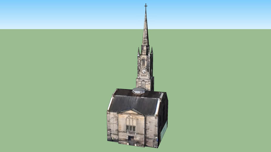Tron Kirk in the Old Town in Edinburgh EH1 1RT, Great Britain | 3D ...
