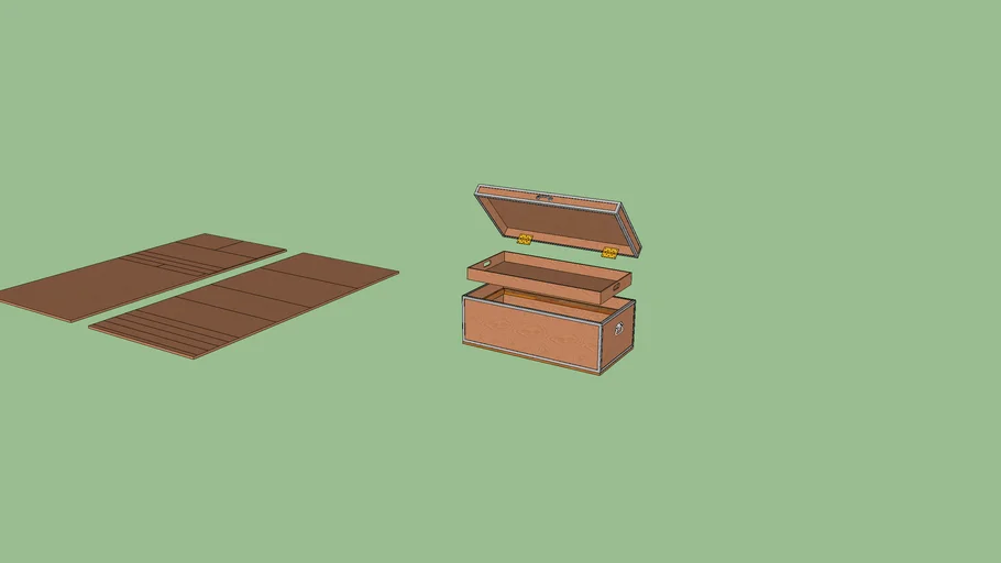 Wooden Tool Box | 3D Warehouse