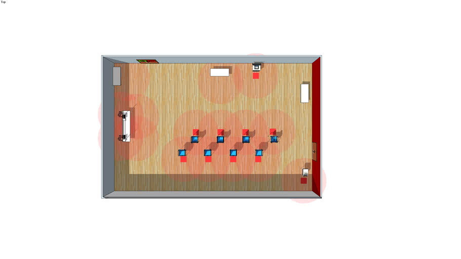 Elementary School Layout_COVID | 3D Warehouse
