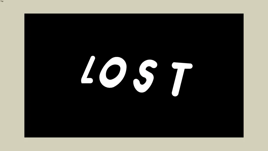 Lost Logo | 3D Warehouse