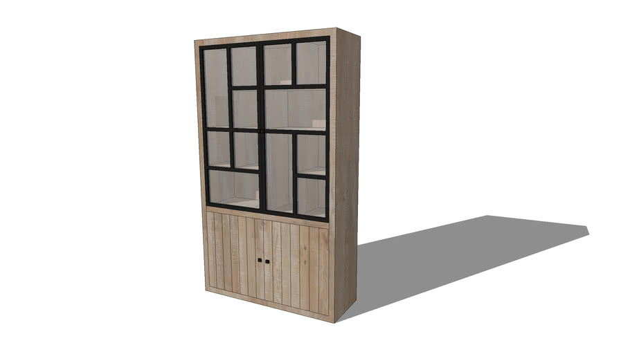 JD Vitrinekast Harlingen | 3D Warehouse