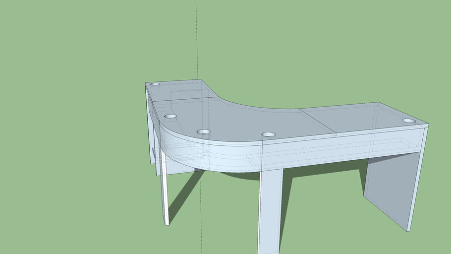 Computer Desk | 3D Warehouse