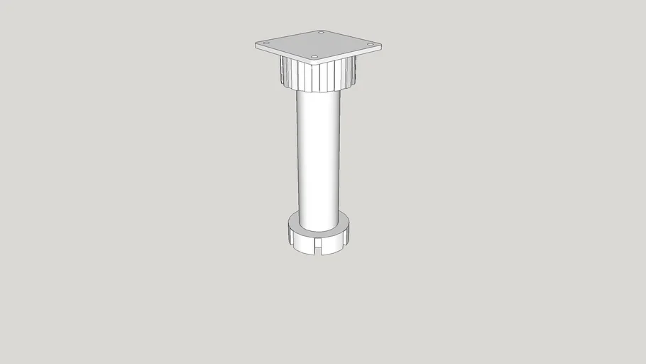 Base Cabinet Leg | 3D Warehouse