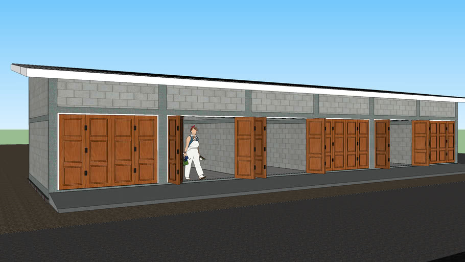 Kios Mini | 3D Warehouse