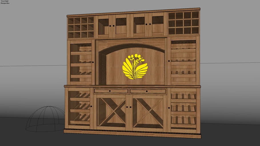 wine rack | 3D Warehouse