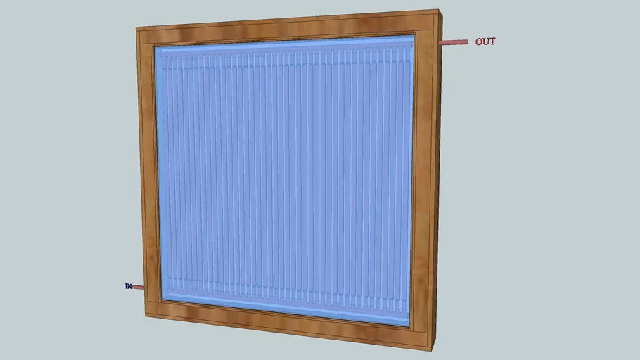 Warm water sun panel 2 | 3D Warehouse