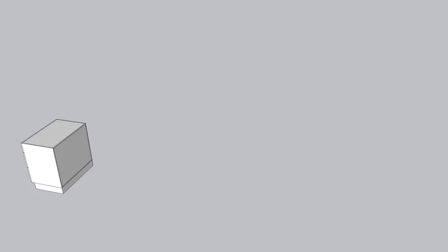 BASE 3 DRAWERS | 3D Warehouse