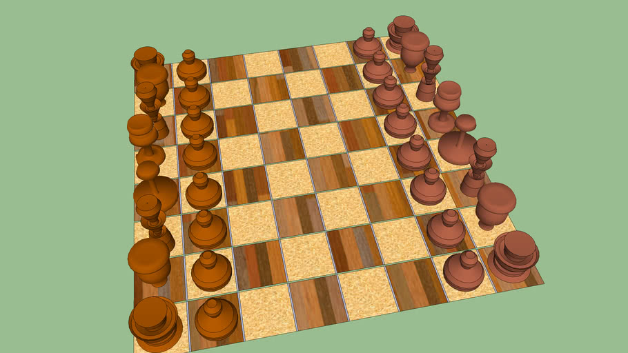 Chess board Data 7 | 3D Warehouse