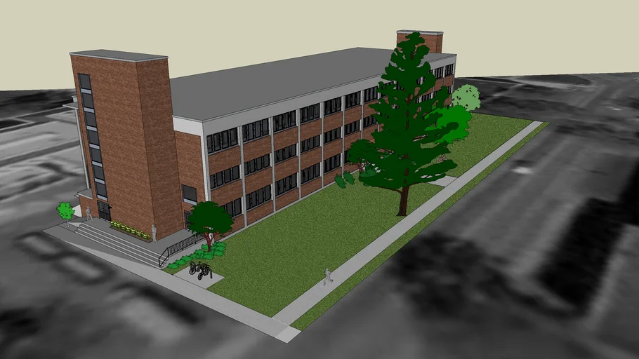 Walker Hall - Mississippi State University | 3D Warehouse