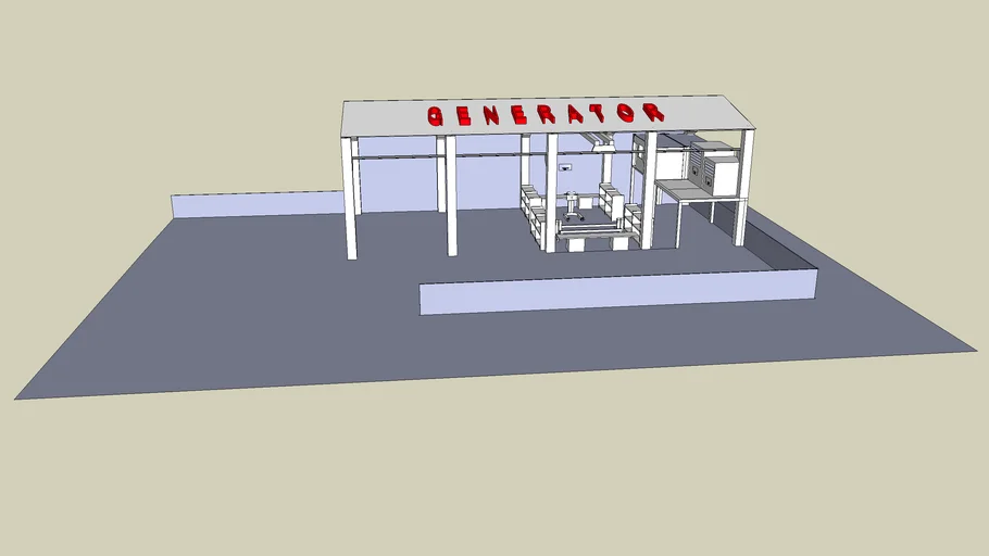 construction machine workshop | 3D Warehouse