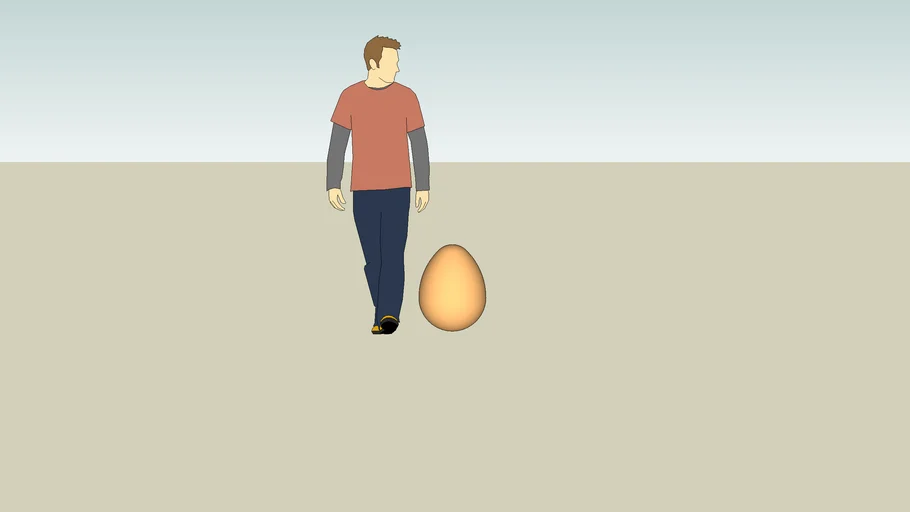 man egg | 3D Warehouse