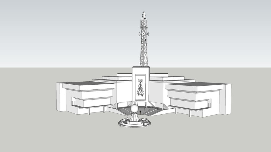 Galaxy News Radio Station Buildings | 3D Warehouse