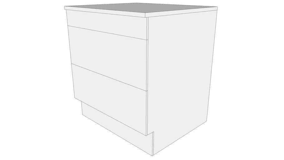 kitchen 70cm drawers | 3D Warehouse