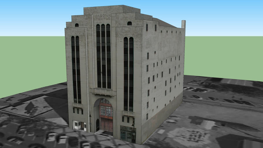 Glendale Masonic Temple | 3D Warehouse