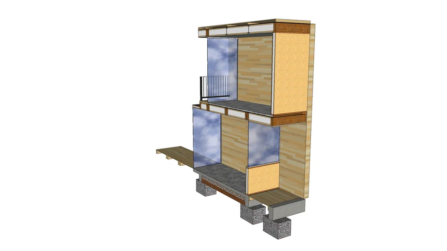 Modelo Seccion-Entrega Primer Parcial | 3D Warehouse