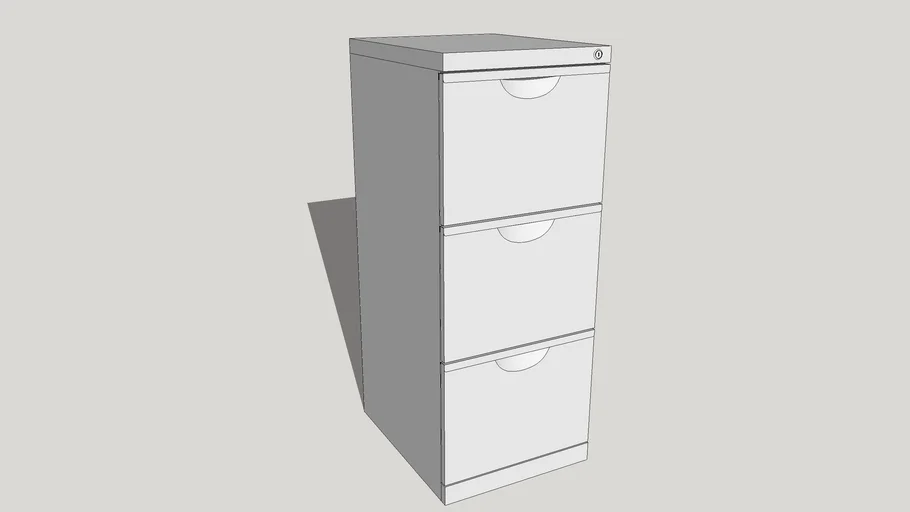 IKEA ERIK white 41 x 104 cm | 3D Warehouse