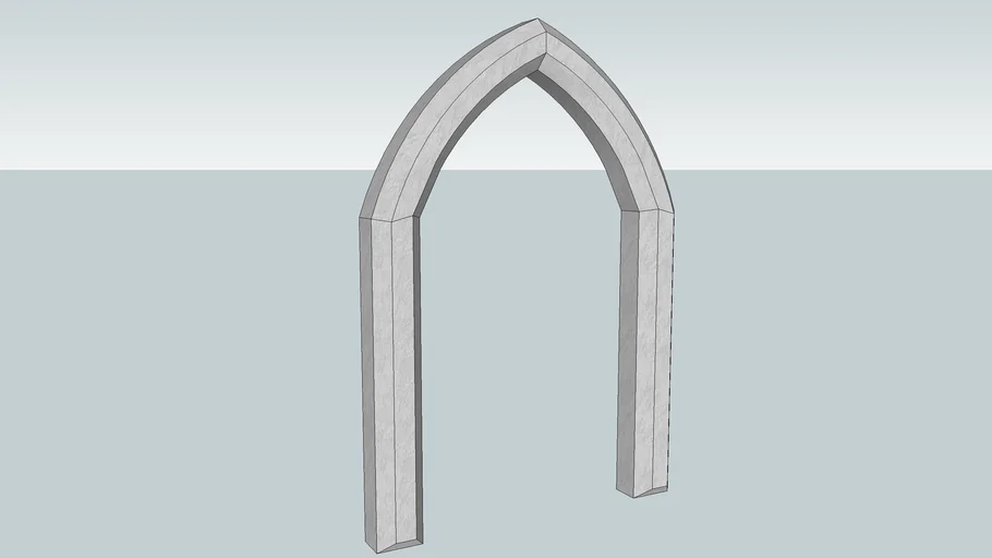 Concrete Arch | 3D Warehouse