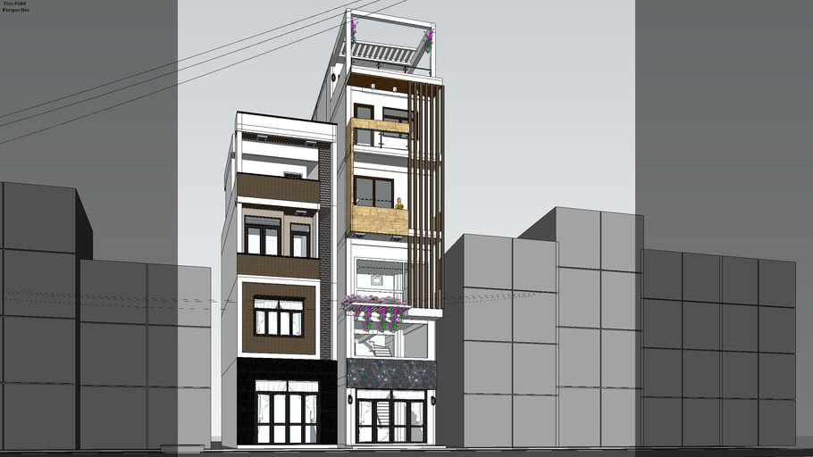 Row House 2 | 3D Warehouse