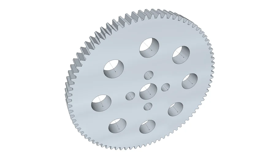 Tetrix 80-tooth Gear | 3D Warehouse
