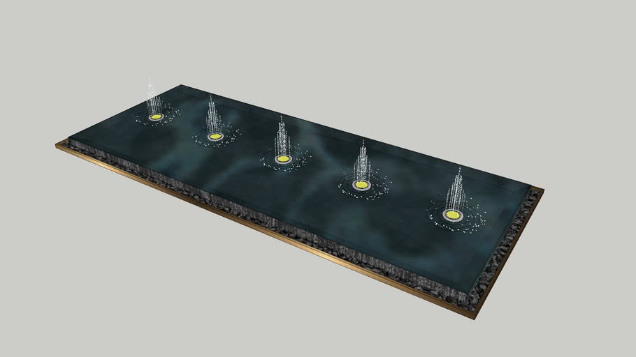Water Feature Sample 01 | 3D Warehouse
