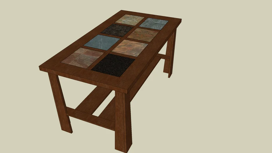 Living Room Coffee Table | 3D Warehouse