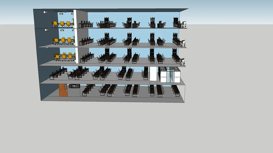 Byte Plus LAN Design | 3D Warehouse