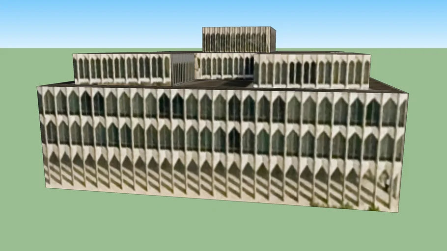 Education Building at Wayne State University | 3D Warehouse