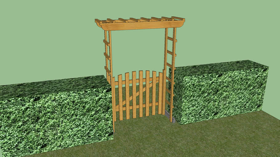 Garden gate | 3D Warehouse