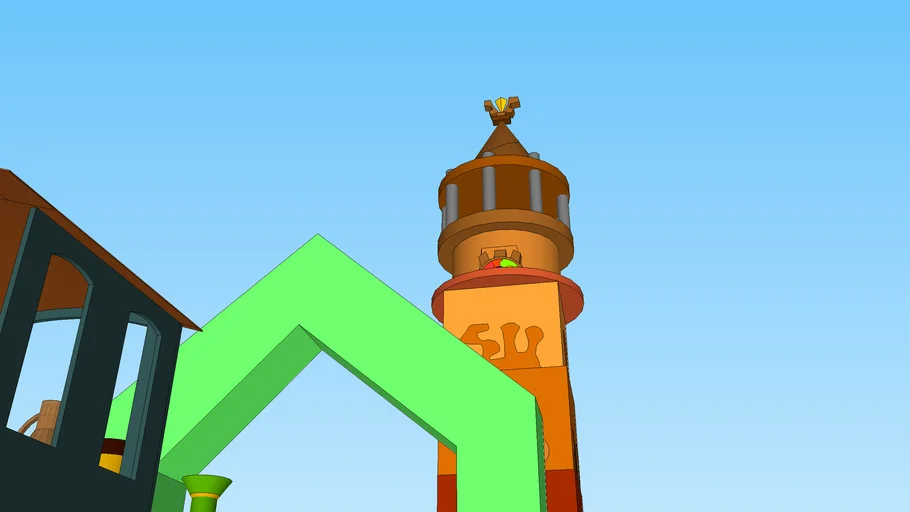 Zelda spirit tracks Tower of Spirits/Turm der Götter | 3D Warehouse