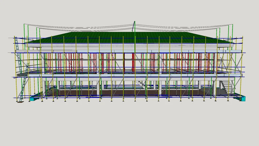 Control Building | 3D Warehouse