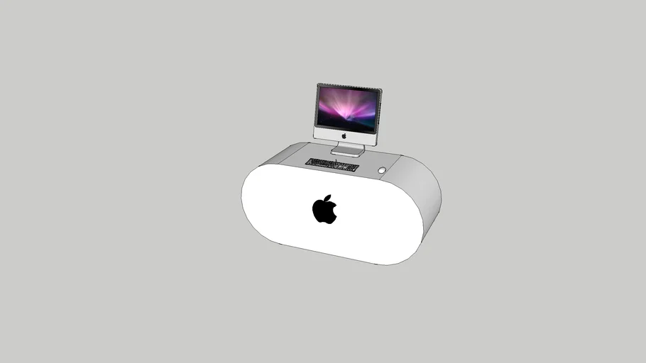 iMac table | 3D Warehouse