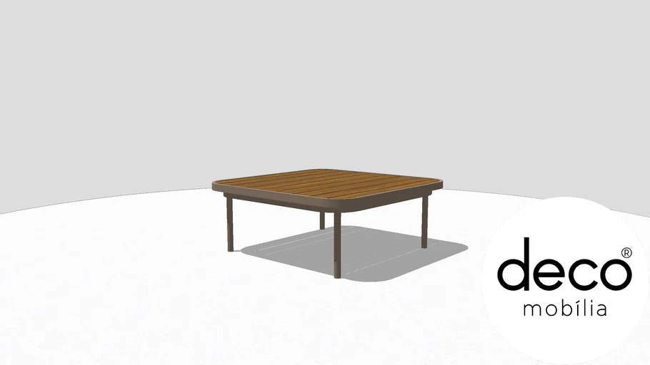 Mesa quadrada Outdoor DM | 3D Warehouse