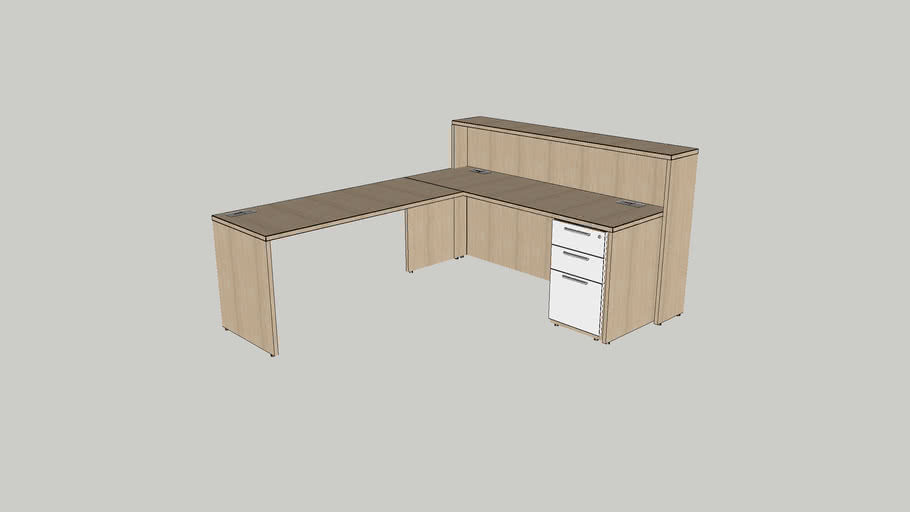 Reception Desk | 3D Warehouse