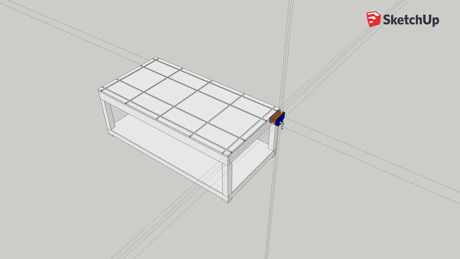 MDF / full sheet workbench | 3D Warehouse