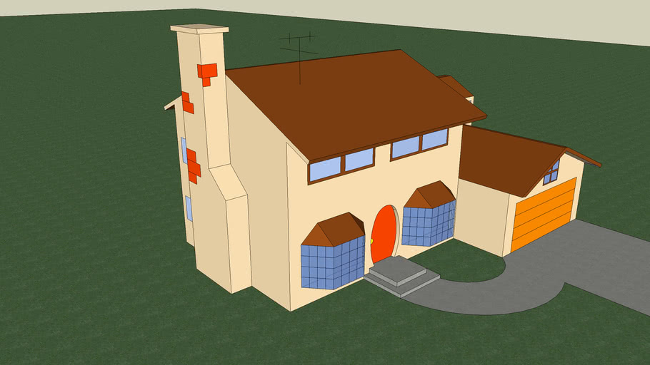 The Simpsons House | 3D Warehouse
