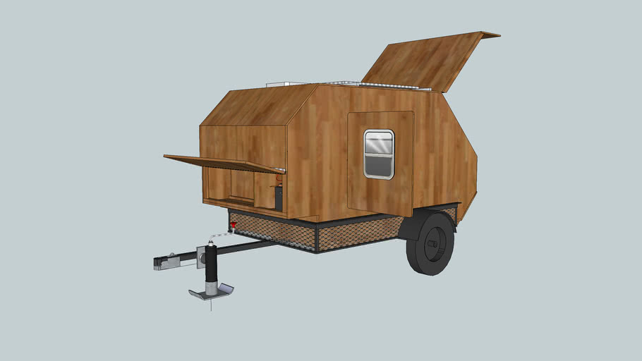 Teardrop Trailer | 3D Warehouse