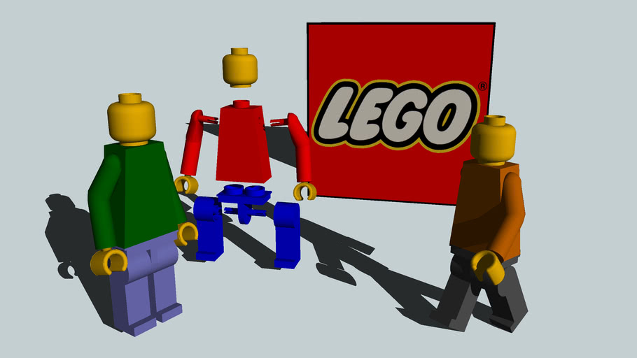 Lego Person | 3D Warehouse
