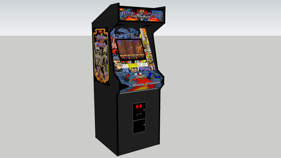 Magic Sword arcade game | 3D Warehouse