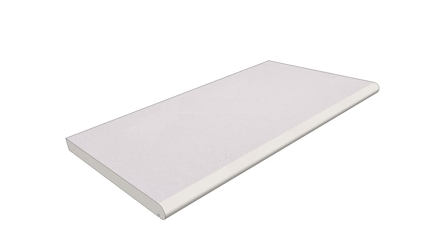 Contemporary Grey Sandstone Sawn Step 900 x 500 x 40mm Bullnose Edge ...