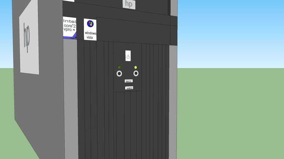 hp computer | 3D Warehouse