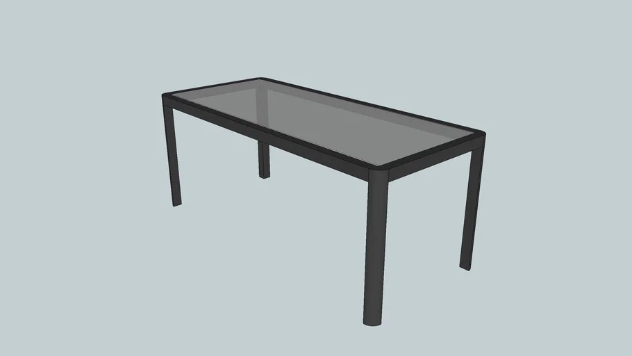 Basic dining table | 3D Warehouse