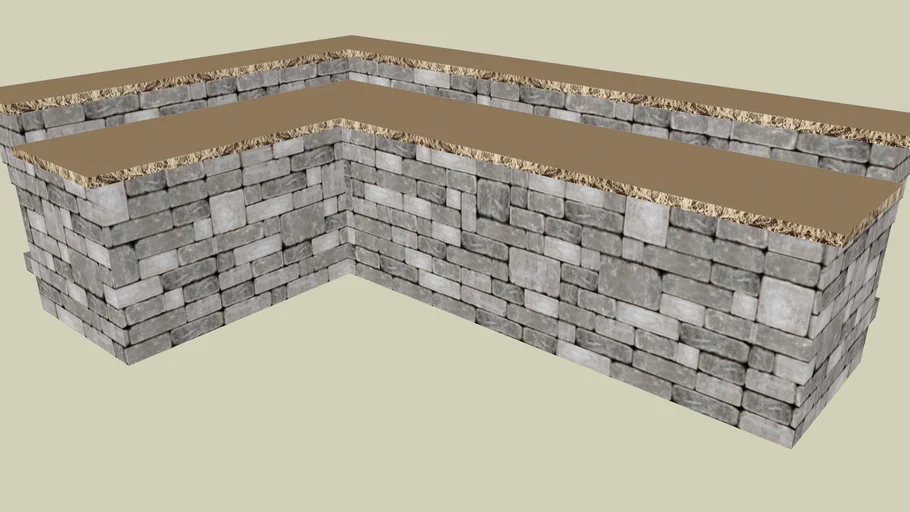 L-Shaped Bar | 3D Warehouse