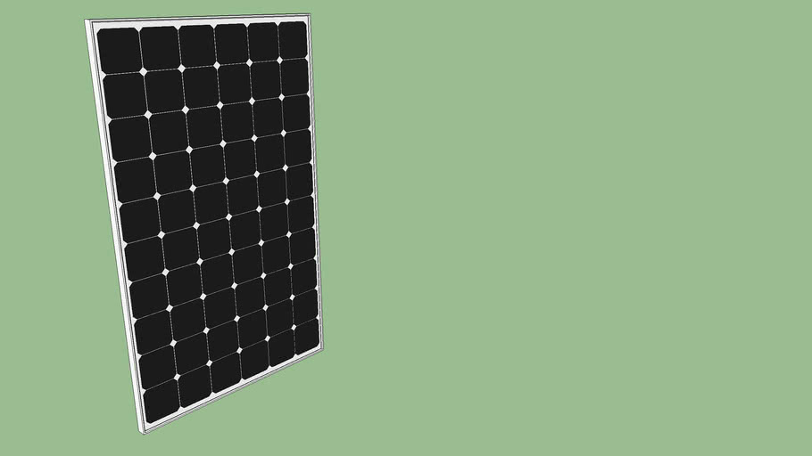 Solartec Panel Solar S60MC-250 Monocrystaline | 3D Warehouse