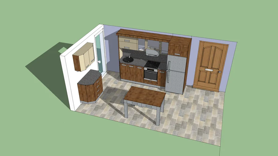 Elegant kitchen | 3D Warehouse