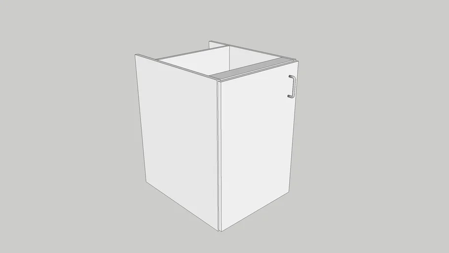 Single Base Cabinet | 3D Warehouse