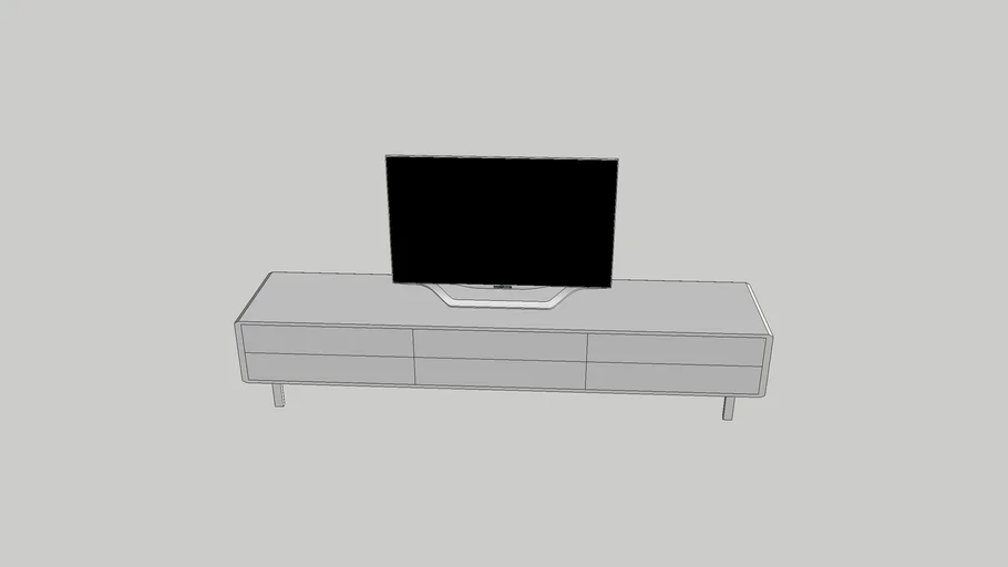 TV set | 3D Warehouse