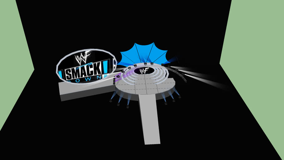 classic smackdown stage 1999 | 3D Warehouse